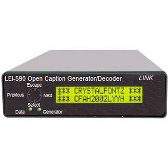 Closed Caption Encoders & Decoders for Pro Video | B&H