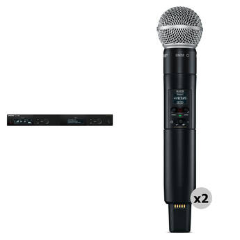 Shure SLXD4D Replacement for Shure SLXD24D SLXD24D/SM58-J52 | B&H Photo ...