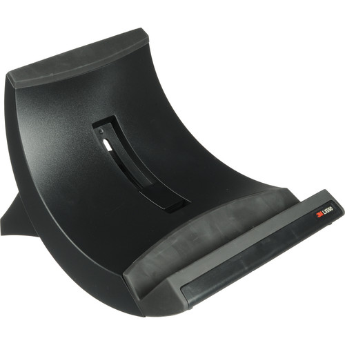 3M LX550 Vertical Notebook Riser (Black and Silver) LX550 B&H