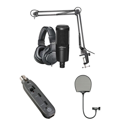 Audio-Technica AT2035 Cardioid Condenser Microphone AT2035 B&H