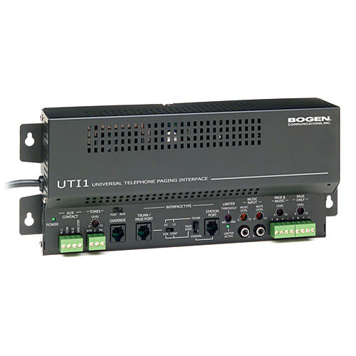 Bogen Communications UTI Single Zone Paging Controller UTI1 B&H