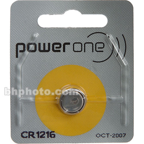 General Brand CR1216 3v Lithium Battery CR1216 B&H Photo Video