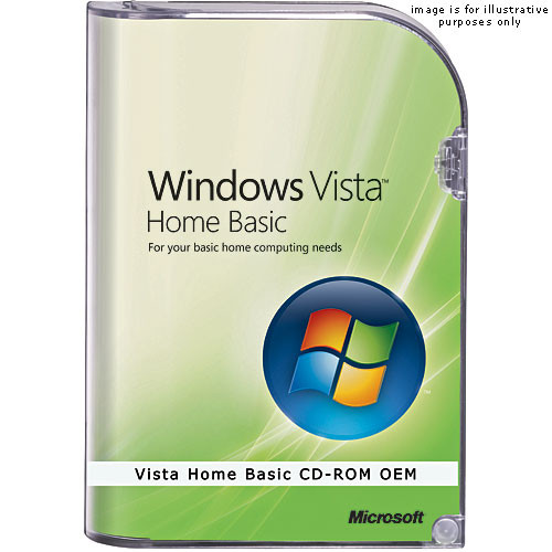 Microsoft Windows Vista Home Basic Edition - CD-ROM - 66G00544