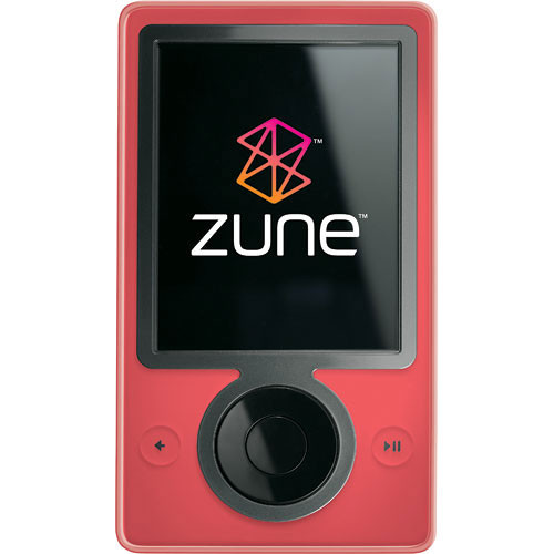 Microsoft Zune 8GB (Red) 2nd Generation [Demo] HVA00007 B&H
