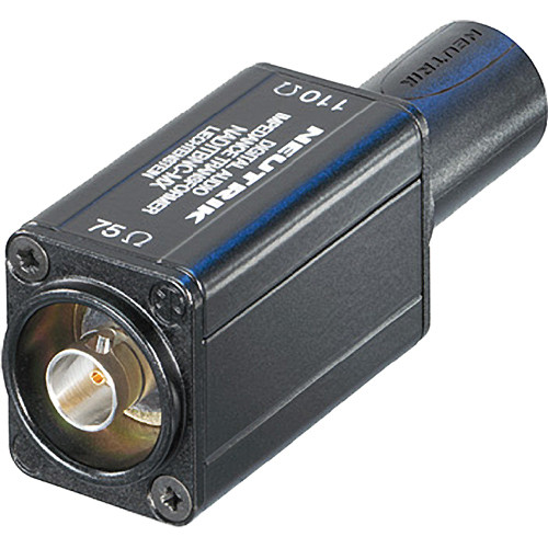 Neutrik AES/EBU Digital Impedance Transformer Adapter