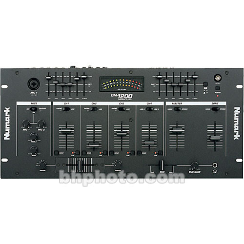 Numark DM1200 - DJ Mixer DM1200 B&H Photo Video
