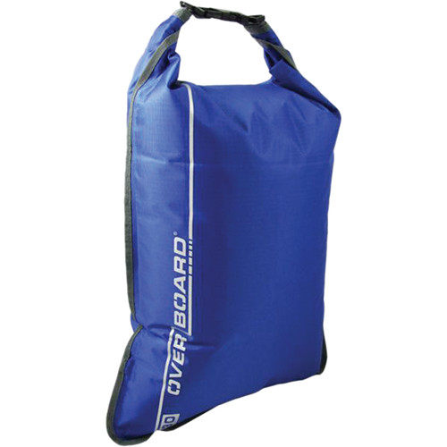 OverBoard Waterproof Dry Flat Bag (30 L, Blue) 418546 B&H Photo