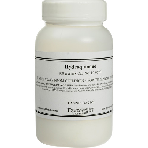 Photographers' Formulary Hydroquinone (100 Grams) 10-0670 100G