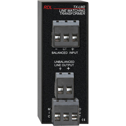 RDL TX-LM2 Line Matching Transformer TX-LM2 B&H Photo Video