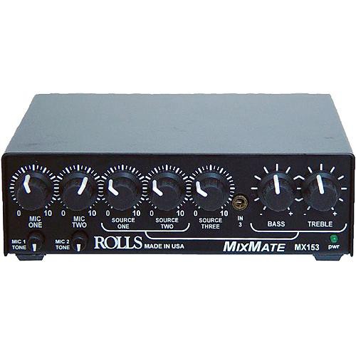 Rolls MX153 MixMate Mic/Line Mixer MX153 B&H Photo Video