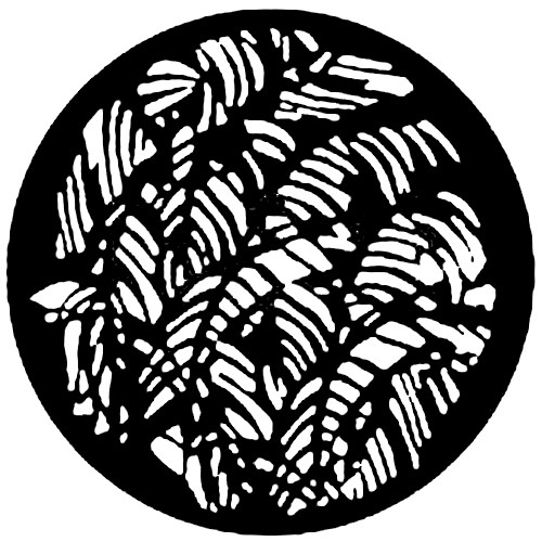 Rosco Steel Gobo #7126 - Jungle Leaves - Size A 250771261000 B&H