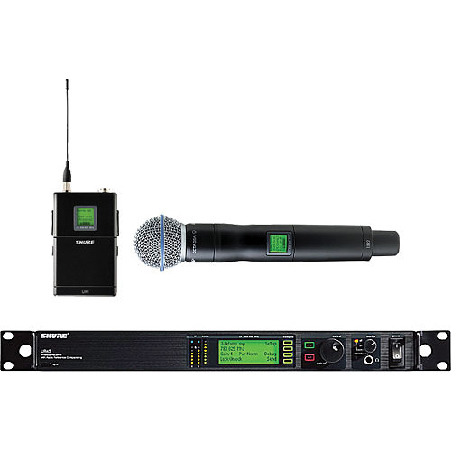 Shure UHF-R Professional Diversity Wireless UR124S+/BETA58-X1