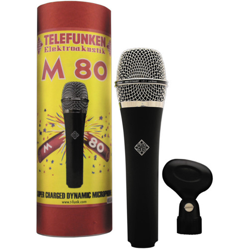 Telefunken M80 Handheld Dynamic Microphone ELA M 80 B&H Photo