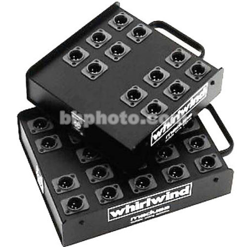 Whirlwind PB24 - 1 Line In to 24 Mic Out Passive Press Box PB24