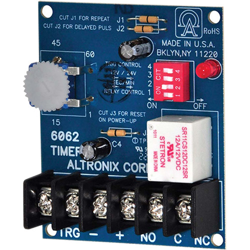 ALTRONIX Programmable Multi-Function Timer (12/24 VDC) 6062 B&H