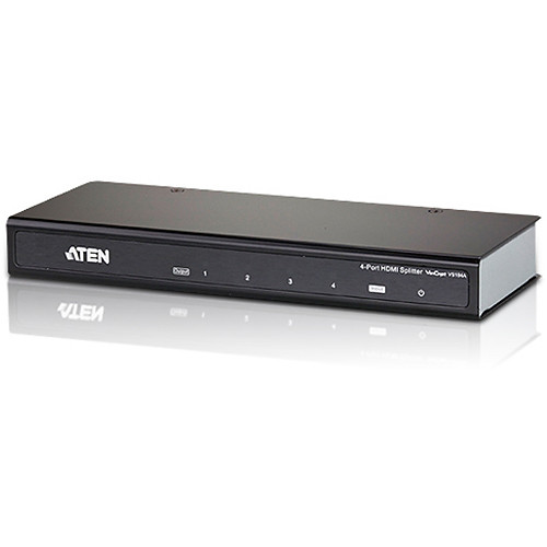 ATEN 4-Port HDMI Splitter VS184A B&H Photo Video