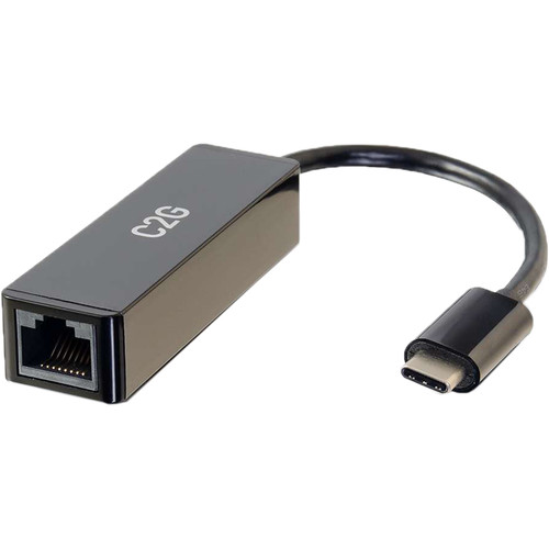 C2G USB-C to Ethernet Network Adapter 29826 B&H Photo Video
