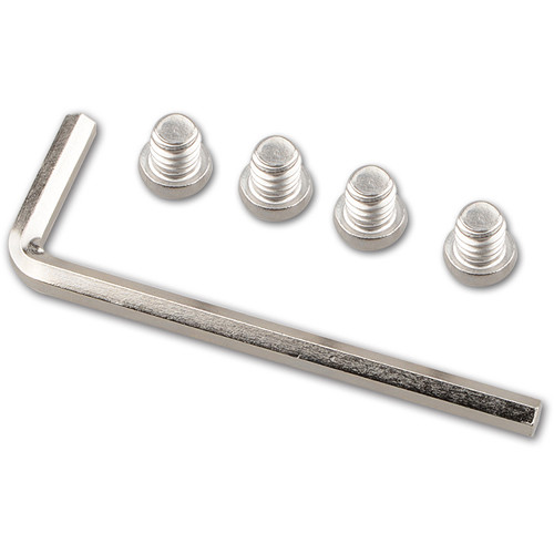 CAMVATE 1/4"-20 Short Hex Bolt Adapter Set for Rod Clamp C1802