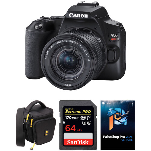 Canon EOS Rebel SL3 DSLR Camera with 18-55mm Lens 3453C002 KIT