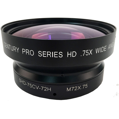 Century Precision Optics 0 75x HD Wide Angle 0HD 75CV 72H B H century-precision-optics-0-75x-hd-wide-angle-0hd-75cv-72h-b-h