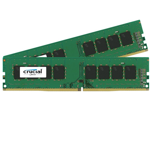 Crucial 16GB (2 x 8GB) UDIMM DDR4 2400 PC4 19200 CT2K8G4DFS824A