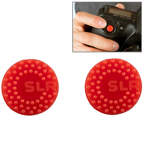 Custom SLR ProDot Shutter Button Upgrade (Red, 2-Pack) PDRED B&H
