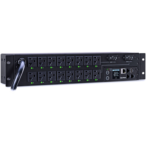 CyberPower Switched PDU 30A 120V Nema L5-30P Input 16 PDU41003
