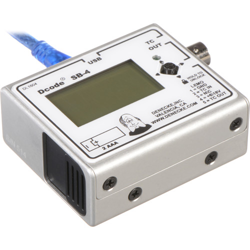 Denecke Dcode SB-4 Syncbox Timecode Generator SB-4 B&H Photo