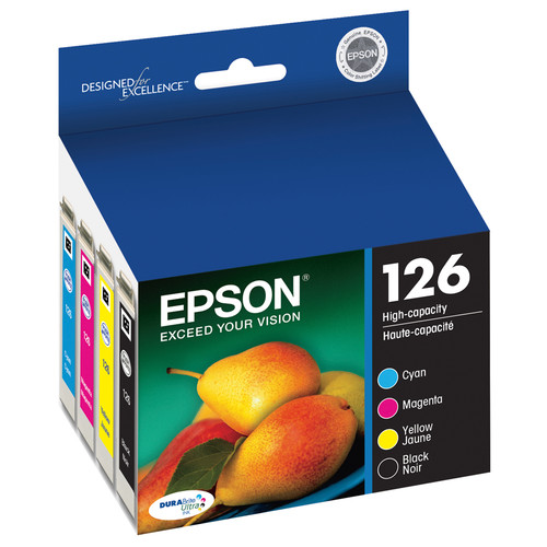 Epson T126 DURABrite Ultra High-Capacity Black & T126120-BCS
