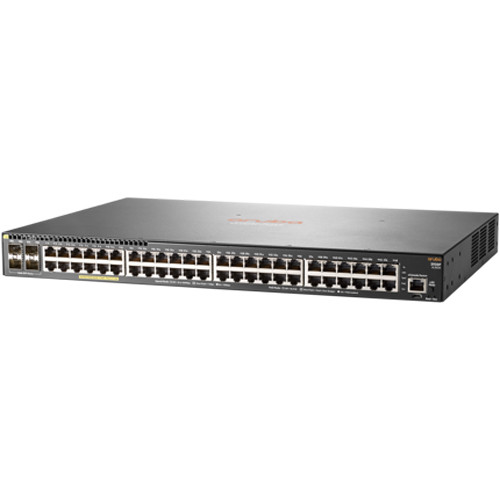 HP Aruba 2930F 48-Port Gigabit Ethernet PoE+ Switch JL262A#ABA