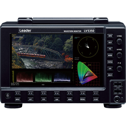Leader LV5350 Waveform Monitor for SDI Video Signals LV5350 B&H