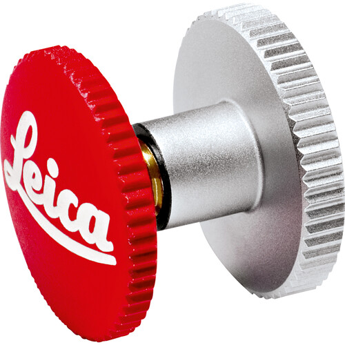 Leica Soft Release Button for M-System Cameras (Red, 0.5") 14010