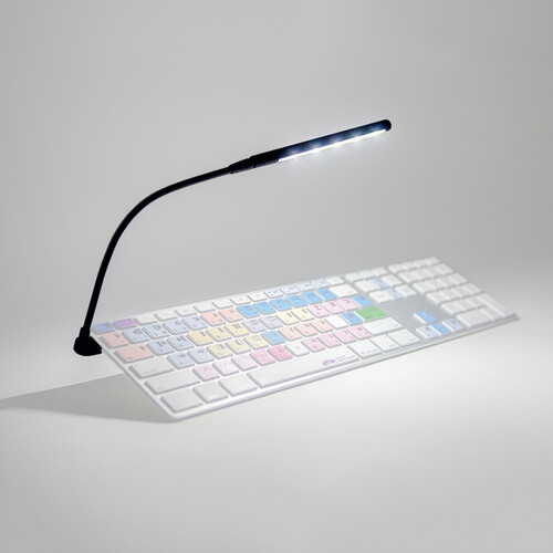 LogicKeyboard LogicLight V2 USB LED Keyboard Lamp LL-BLACK2 B&H