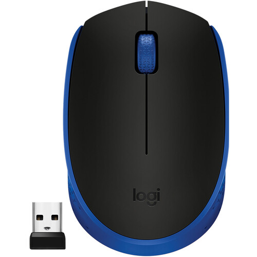 Logitech M170 Wireless Mouse (Blue) 910-004800 B&H Photo Video