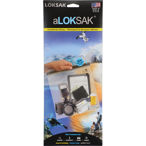 LOKSAK aLOKSAK Waterproof Bags - 12 x LOK-ALOKD2-12X12 B&H Photo