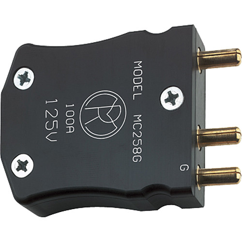 Mole-Richardson Male Bates Connector (100A/125V) MC358G B&H
