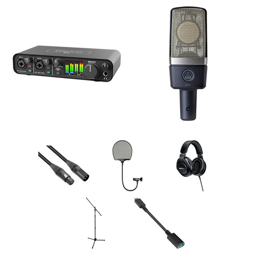 MOTU M4 Home Vocal Recording Kit B&H Photo Video