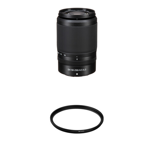 Nikon NIKKOR Z DX 50-250mm f/4.5-6.3 VR Lens with UV Filter Kit