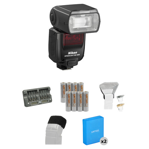 Nikon SB-5000 AF Speedlight Essential Portrait Kit B&H Photo