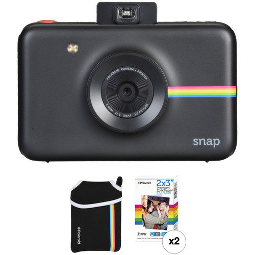 Polaroid Snap Instant Digital Camera with ZINK Photo Paper and