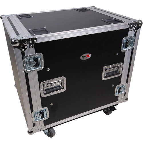 ProX T-12RSP24W Shockproof Amp Rack ATA Flight Case T-12RSP24W