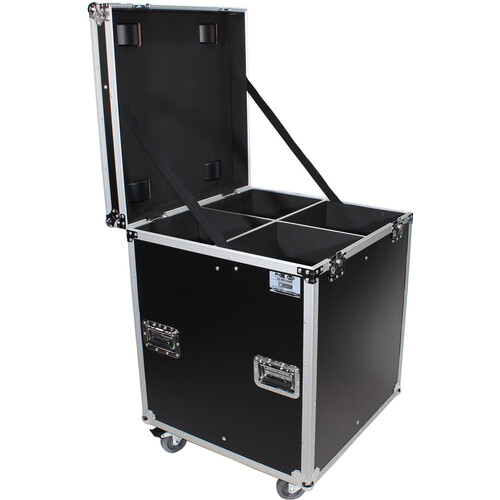 ProX Road Case for up to 4 ETC Source Four Par and XS-SRC4X4W