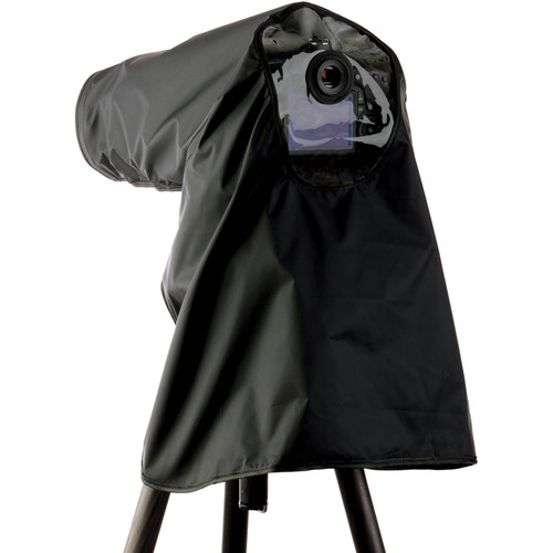 Ruggard Fabric Camera Rain Cover (Black) RC-FC500B B&H Photo