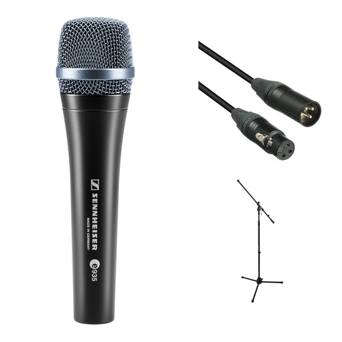 Sennheiser E935 Dynamic Handheld Vocal Mic with Stand & Cable
