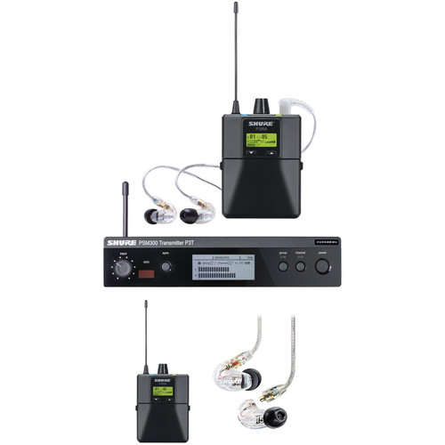 Shure PSM 300 Twin-Pack Pro, Wireless PSM300 TWIN PACK PRO (G20)