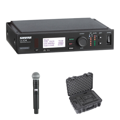 Shure ULX-D Digital Wireless Handheld Microphone Kit with SM58