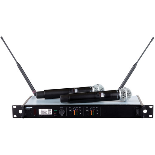 Shure ULX-D 2-Person Digital Wireless Handheld ULXD24D/SM58=-G50