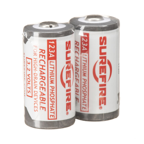 SureFire 123A Rechargeable Lithium Phosphate Battery