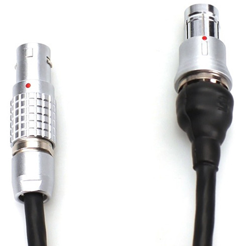 Transvideo Mini 2-Pin LEMO to 7-Pin Fischer Male Coiled