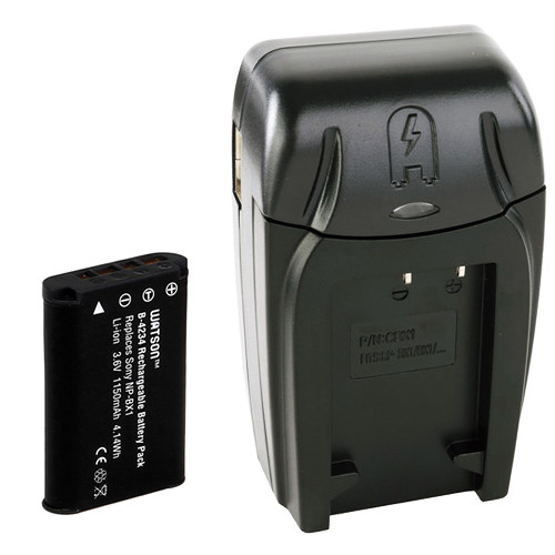 Watson NP-BX1 Lithium-Ion Battery Pack and AC/DC Charger